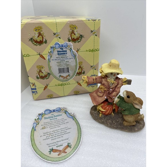 Enesco | Accents | My Blushing Bunnies Harvesting Many Blessings ...